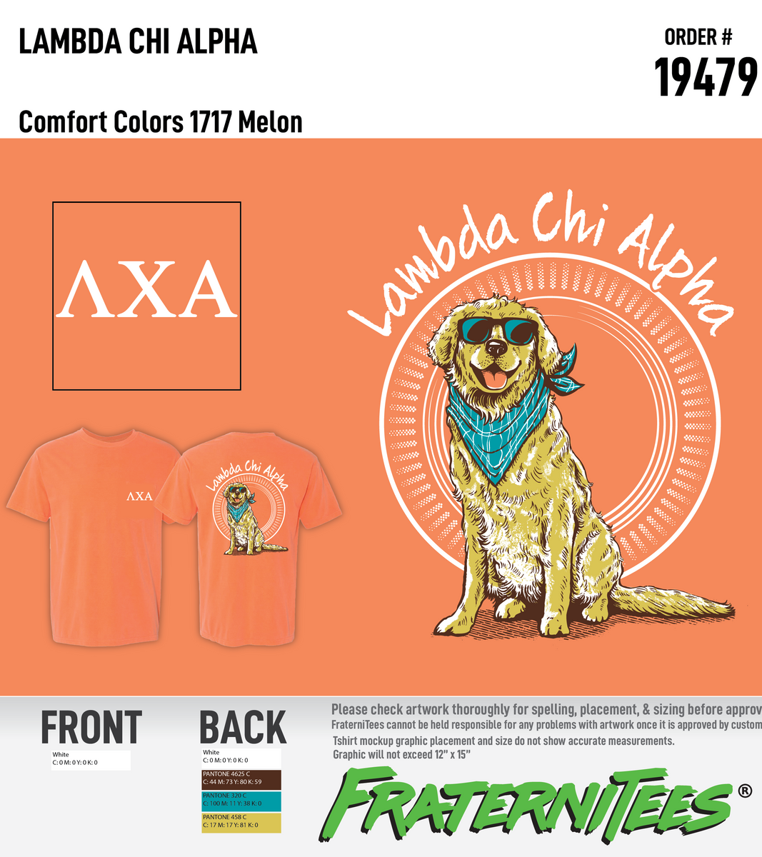 Lambda Chi Alpha - Chill Dog – FraterniTees | Custom Greek Apparel