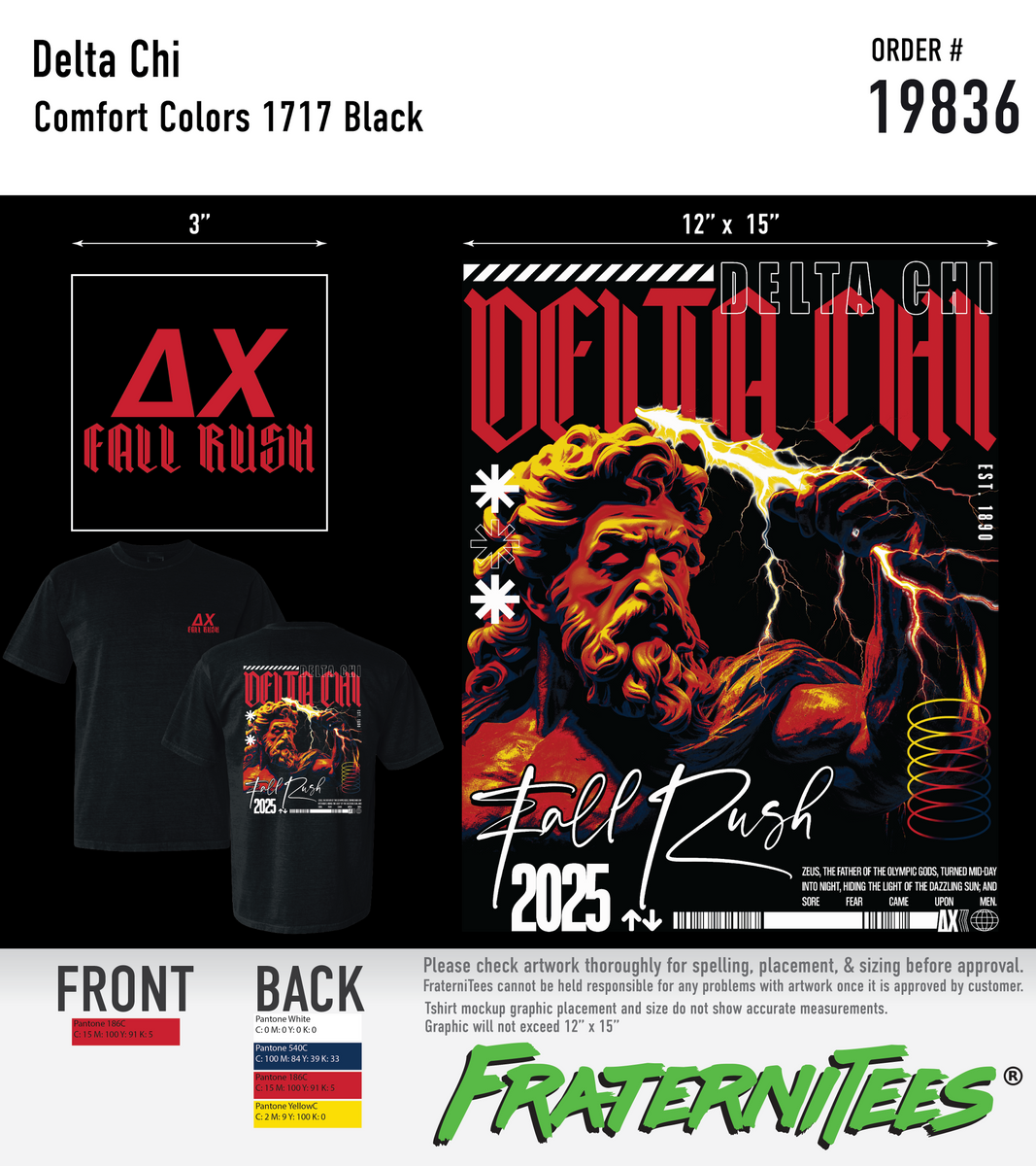 Delta Chi - Greek God – FraterniTees | Custom Greek Apparel